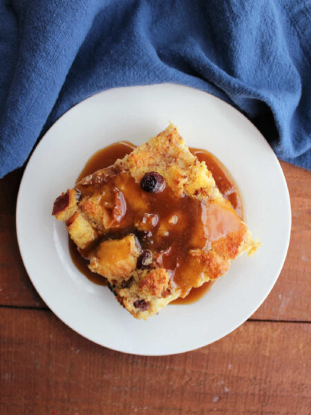 Bread Pudding With Caramelized Maple Sauce - Cooking With Carlee