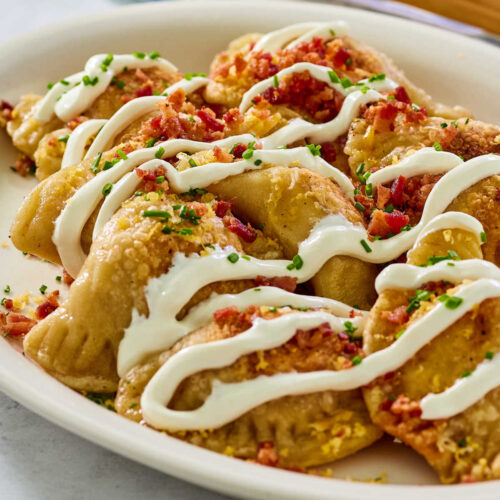 Loaded Pierogi - Cooking With Carlee