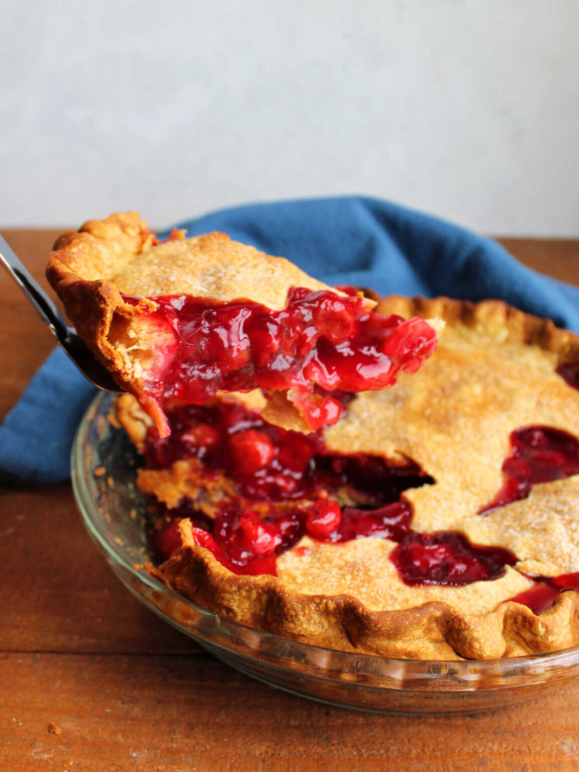 Sour Cherry Pie - Cooking With Carlee