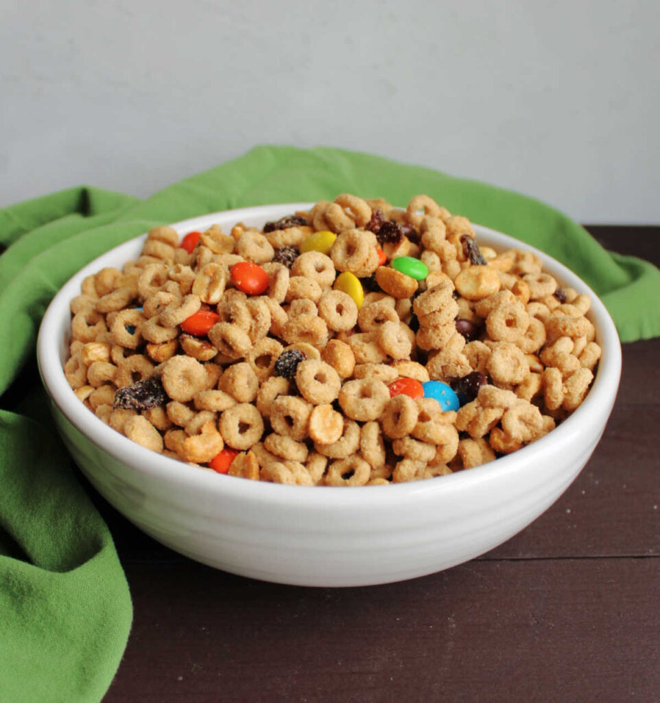 Peanut Butter Maple Snack Mix - Cooking With Carlee