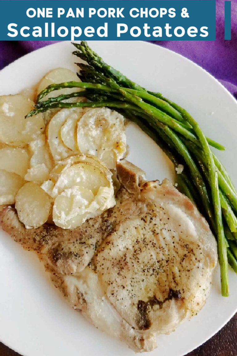 Maw-Maw's Scalloped Potatoes and Pork Chops - Cooking With Carlee