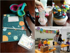 DIY Science Birthday Party - Cooking With Carlee
