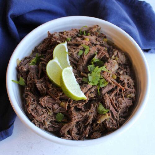 Barbacoa Style Venison with Instant Pot and Crockpot Directions ...