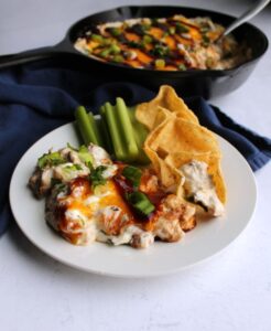 Warm and Cheesy Creamy Pulled Pork Dip - Cooking With Carlee