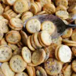Seasoned Ritz Bits Crackers - Cooking With Carlee