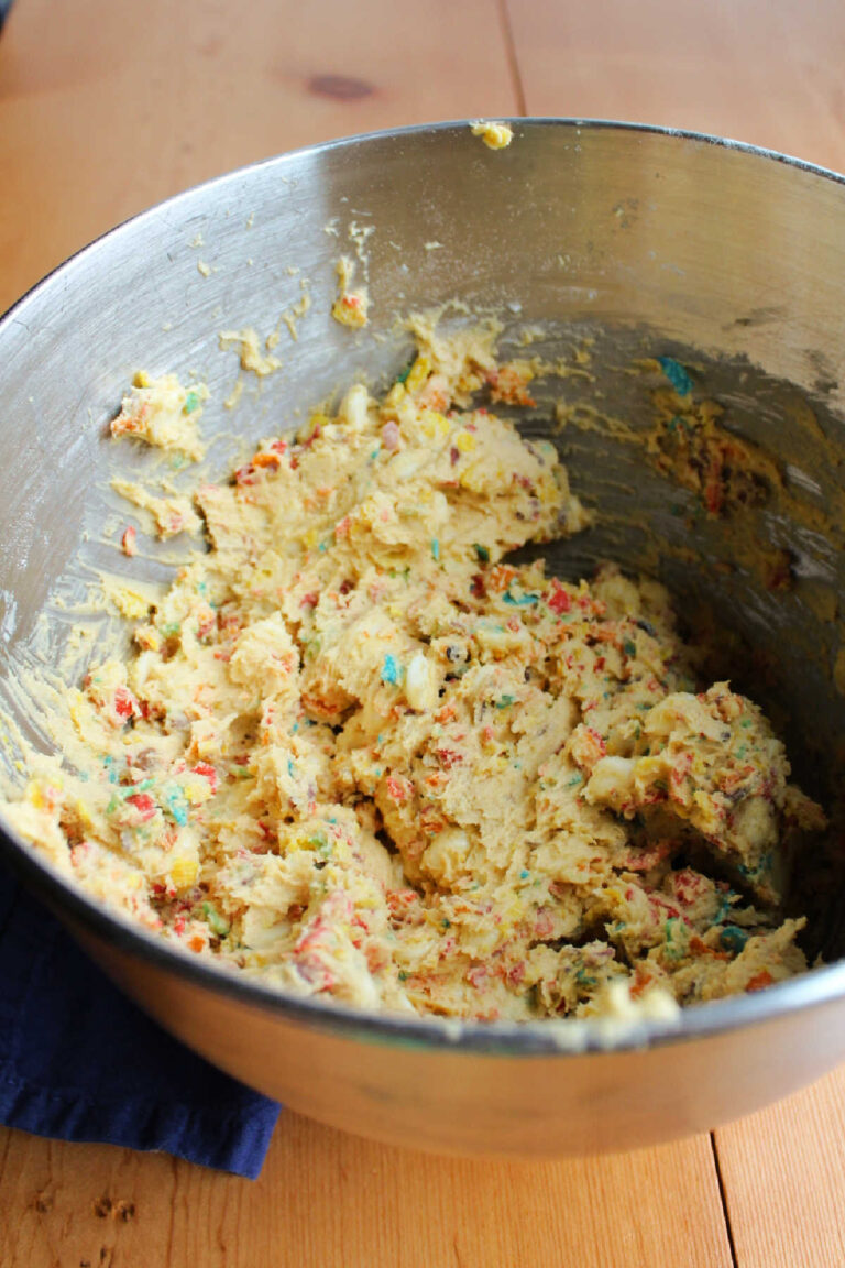 Fruity Pebbles Cookies - Cooking With Carlee