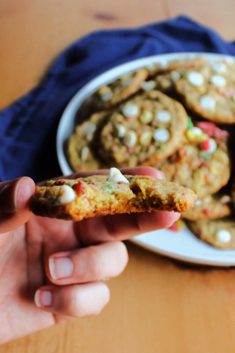 Fruity Pebbles Cookies - Cooking With Carlee
