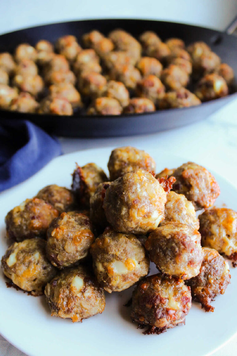 Breakfast Meatballs - Cooking With Carlee