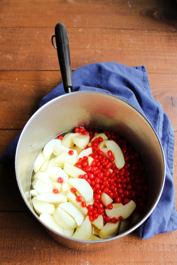 Red Hot Cinnamon Apples - Cooking With Carlee