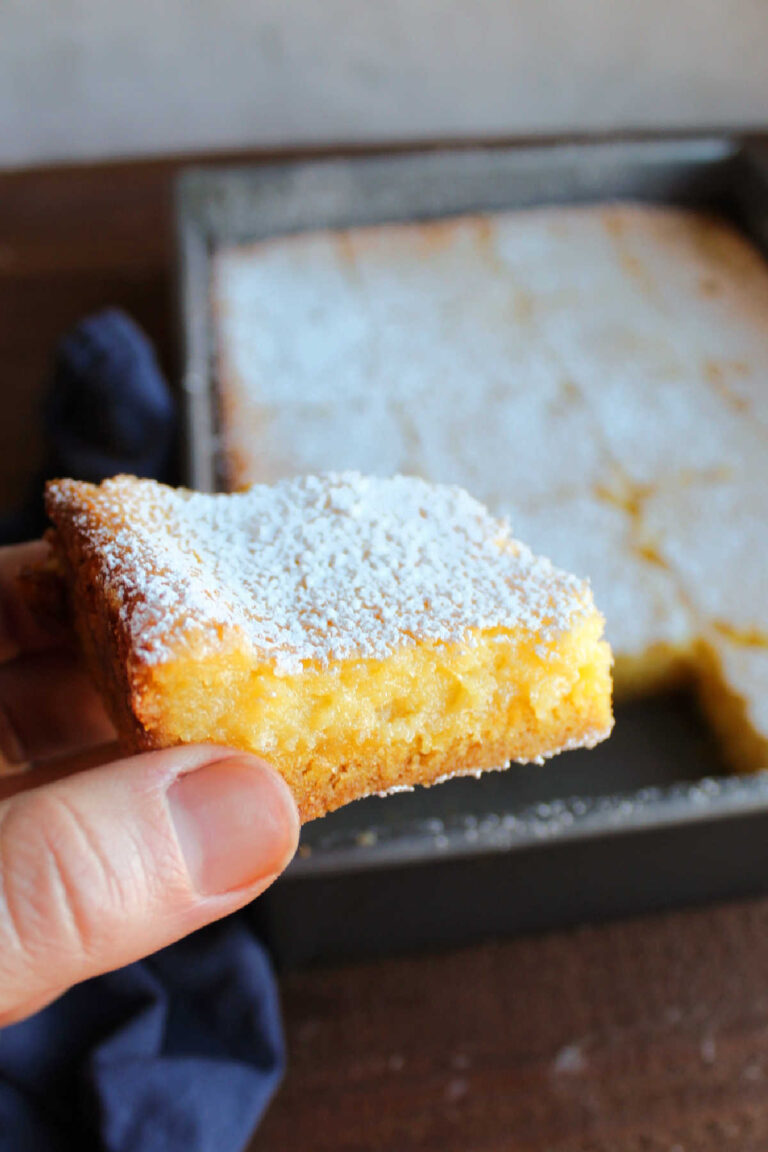 Lemon Chess Bars - Cooking With Carlee