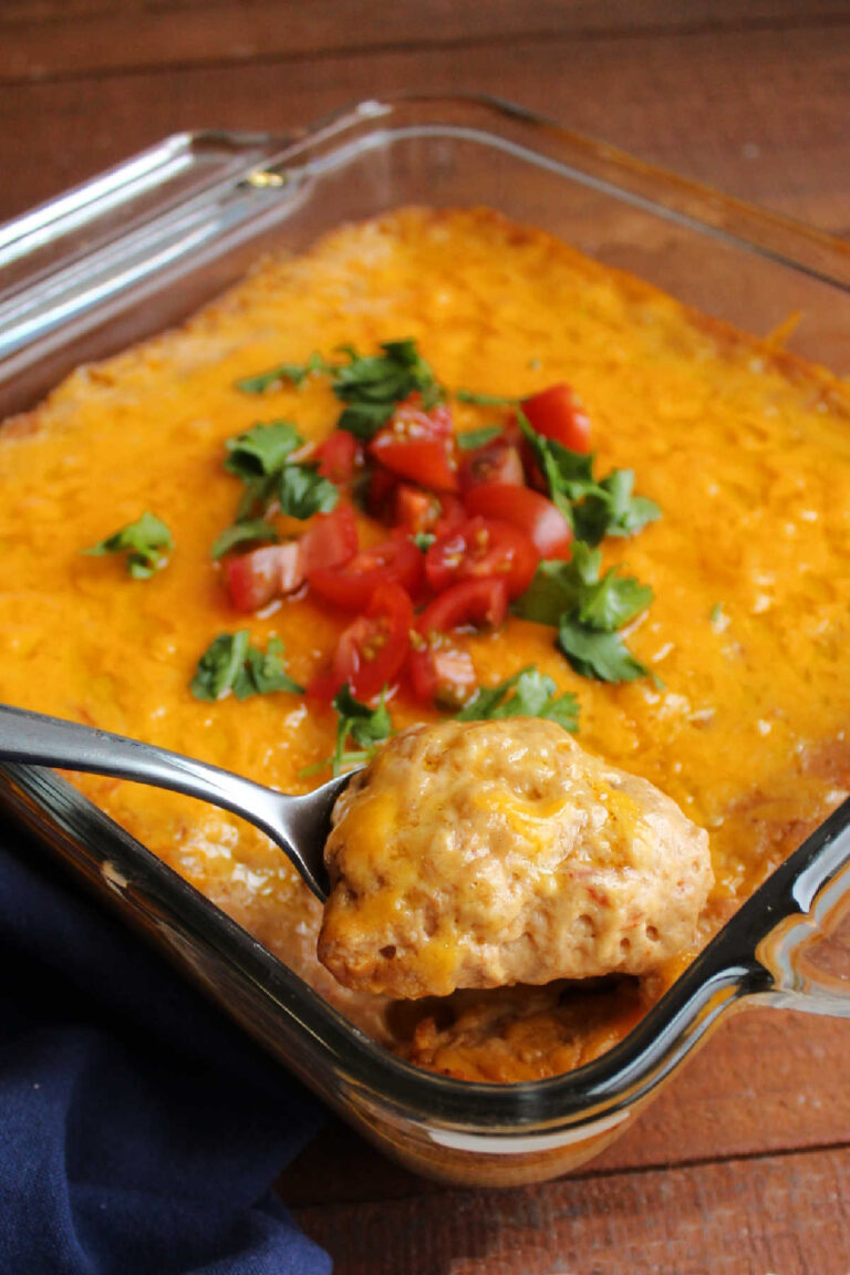 Cheesy Refried Bean Dip - Cooking With Carlee