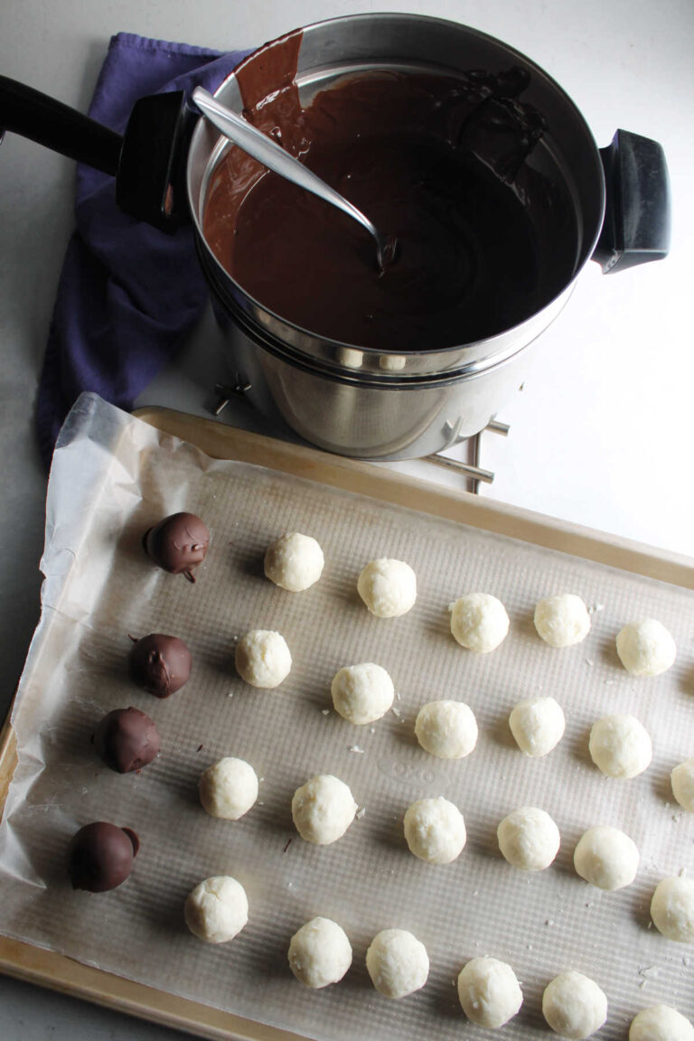 Grandma's Bon Bons with Coconut - Cooking With Carlee