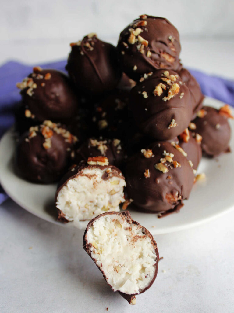 Grandma's Bon Bons with Coconut - Cooking With Carlee