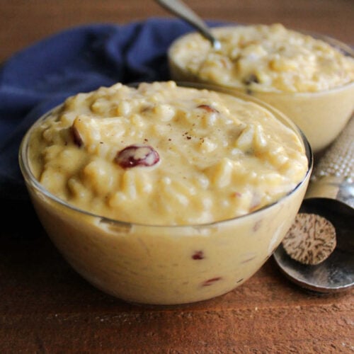 Creamy Rice Pudding With Evaporated Milk - Cooking With Carlee