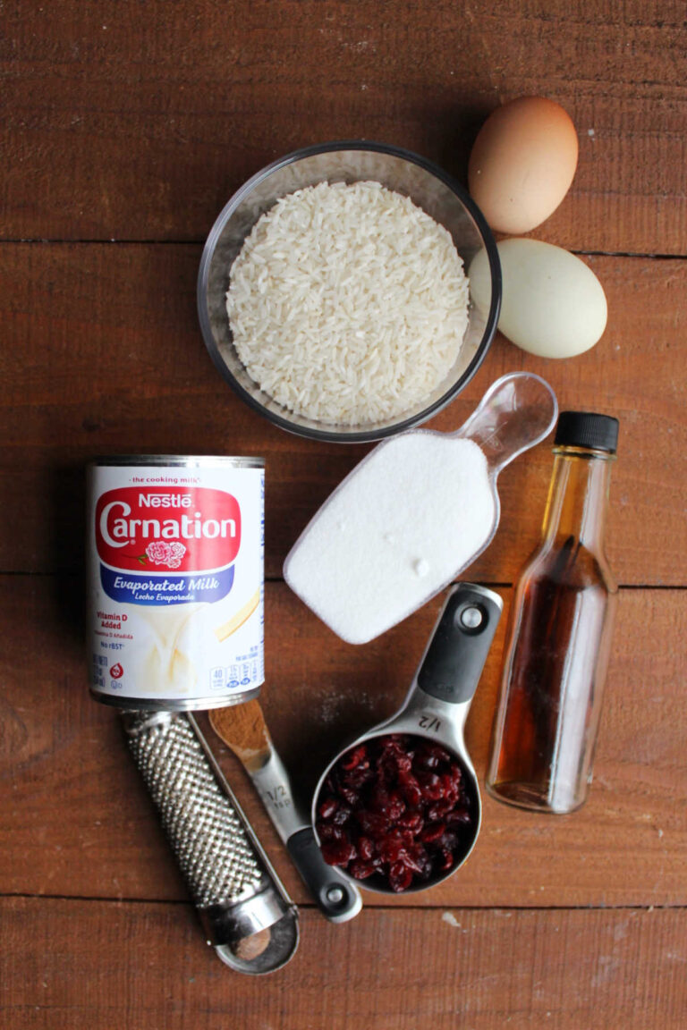 Creamy Rice Pudding With Evaporated Milk - Cooking With Carlee