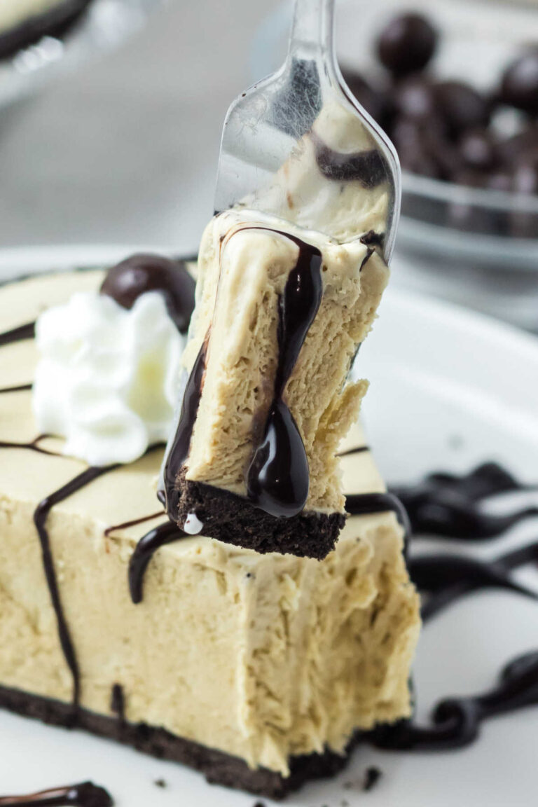 Creamy No-Bake Coffee Pie - Cooking With Carlee