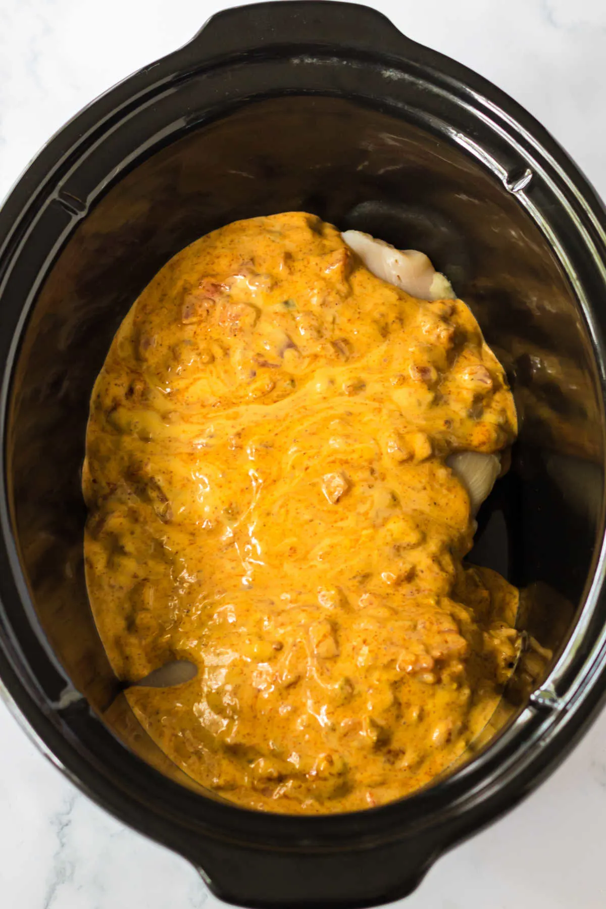 Crockpot Queso Chicken - Cooking With Carlee
