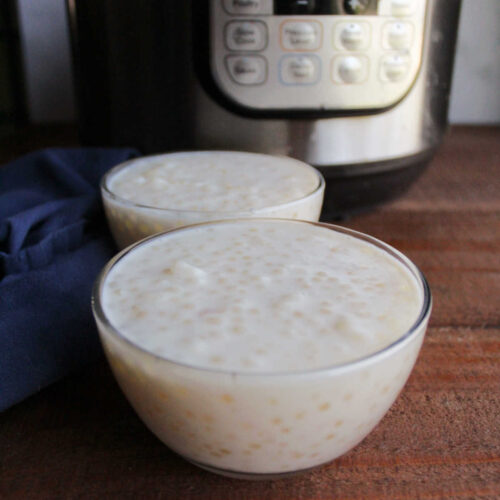 Tapioca Pudding in the Instant Pot - Cooking With Carlee