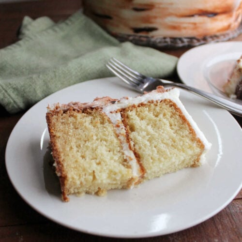 10 Inch Vanilla Cake - Cooking With Carlee