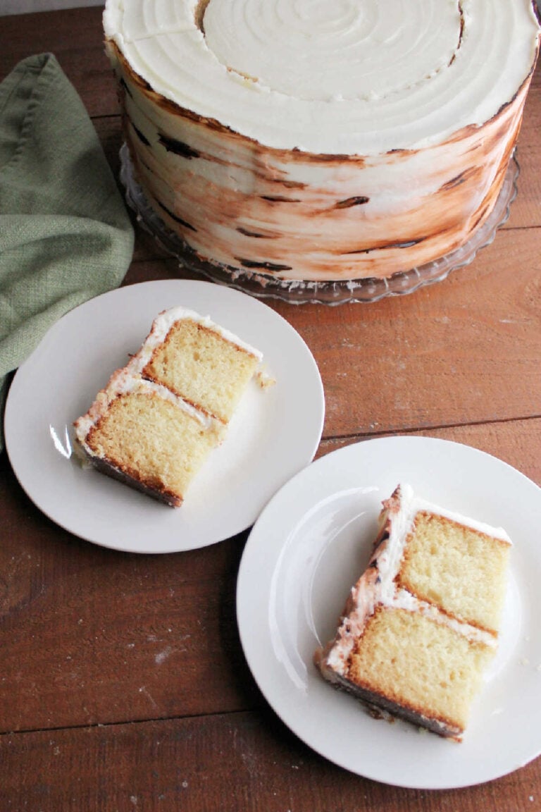 10 Inch Vanilla Cake - Cooking With Carlee