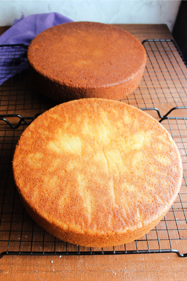 10 Inch Vanilla Cake - Cooking With Carlee