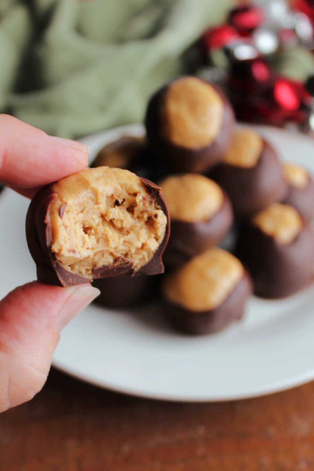 Crunchy Buckeyes With Rice Krispies - Cooking With Carlee