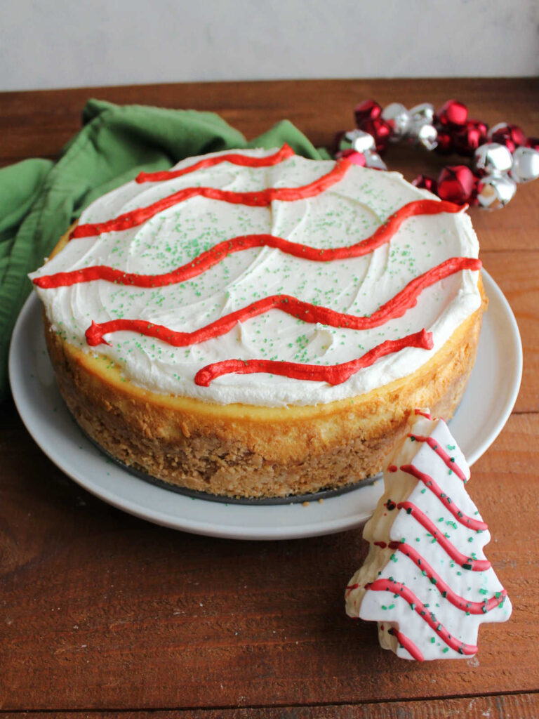 Little Debbie Christmas Tree Cheesecake - Cooking With Carlee