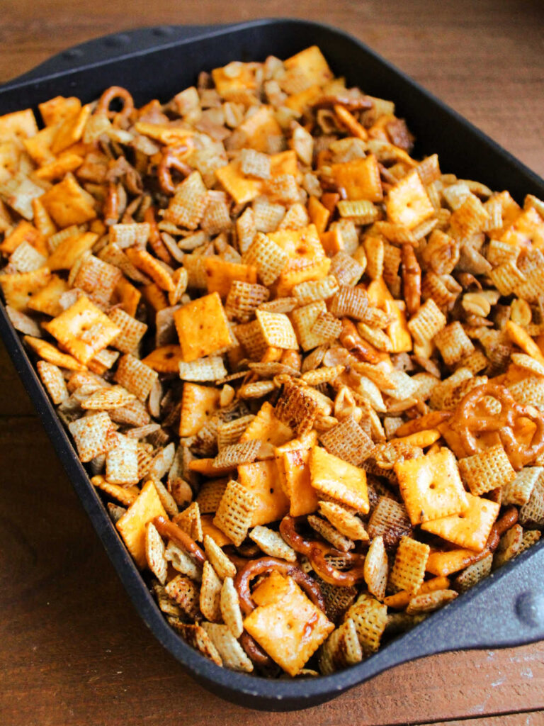 BBQ Chex Mix - Cooking With Carlee