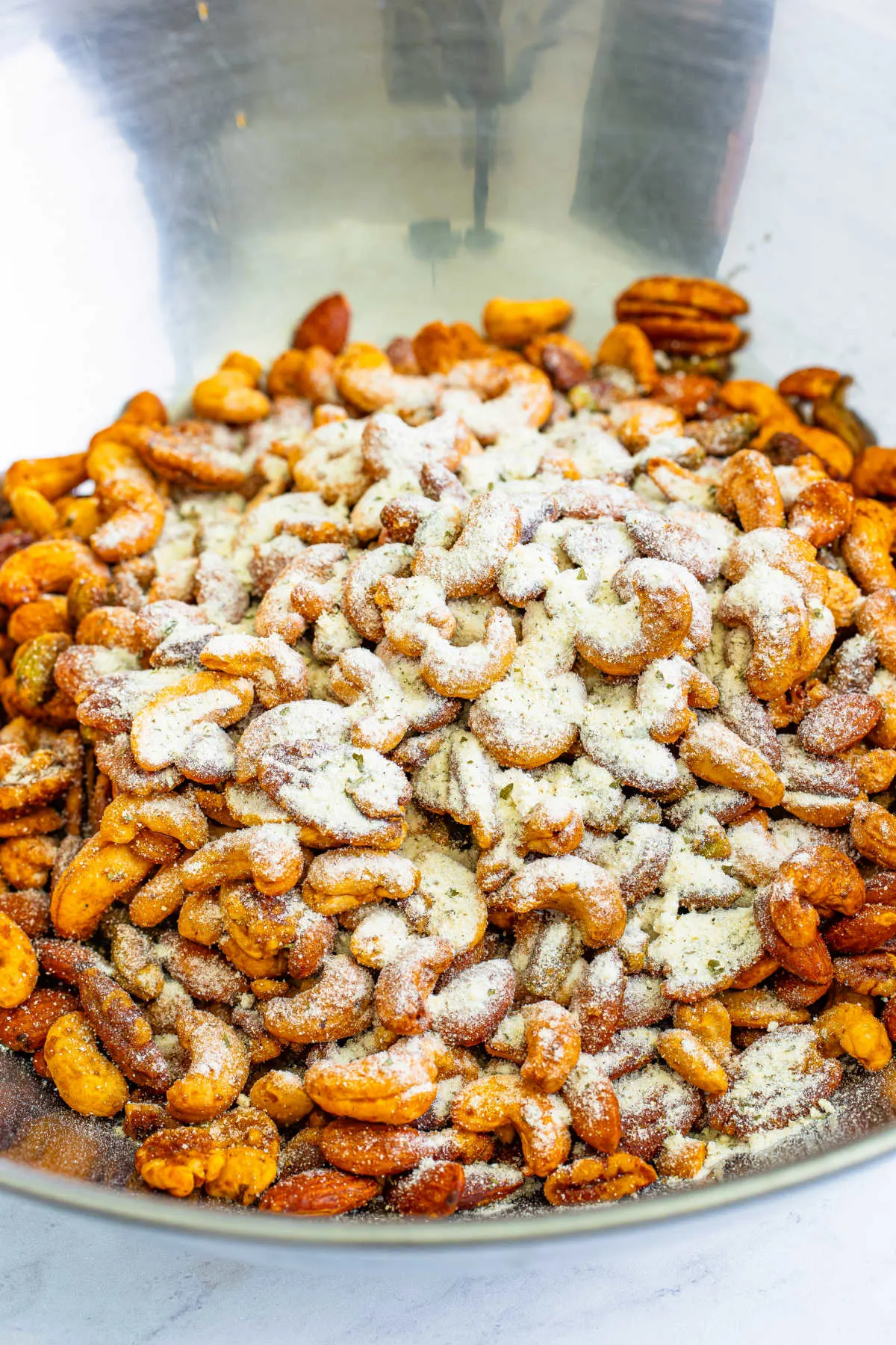 Buffalo Ranch Spiced Nuts - Cooking With Carlee