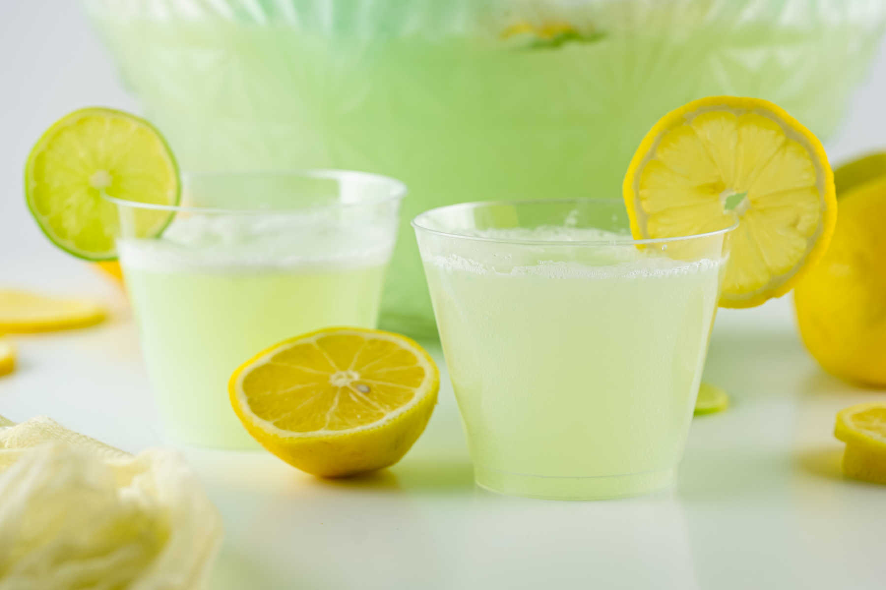 Lemon Lime Sherbet Punch - Cooking With Carlee