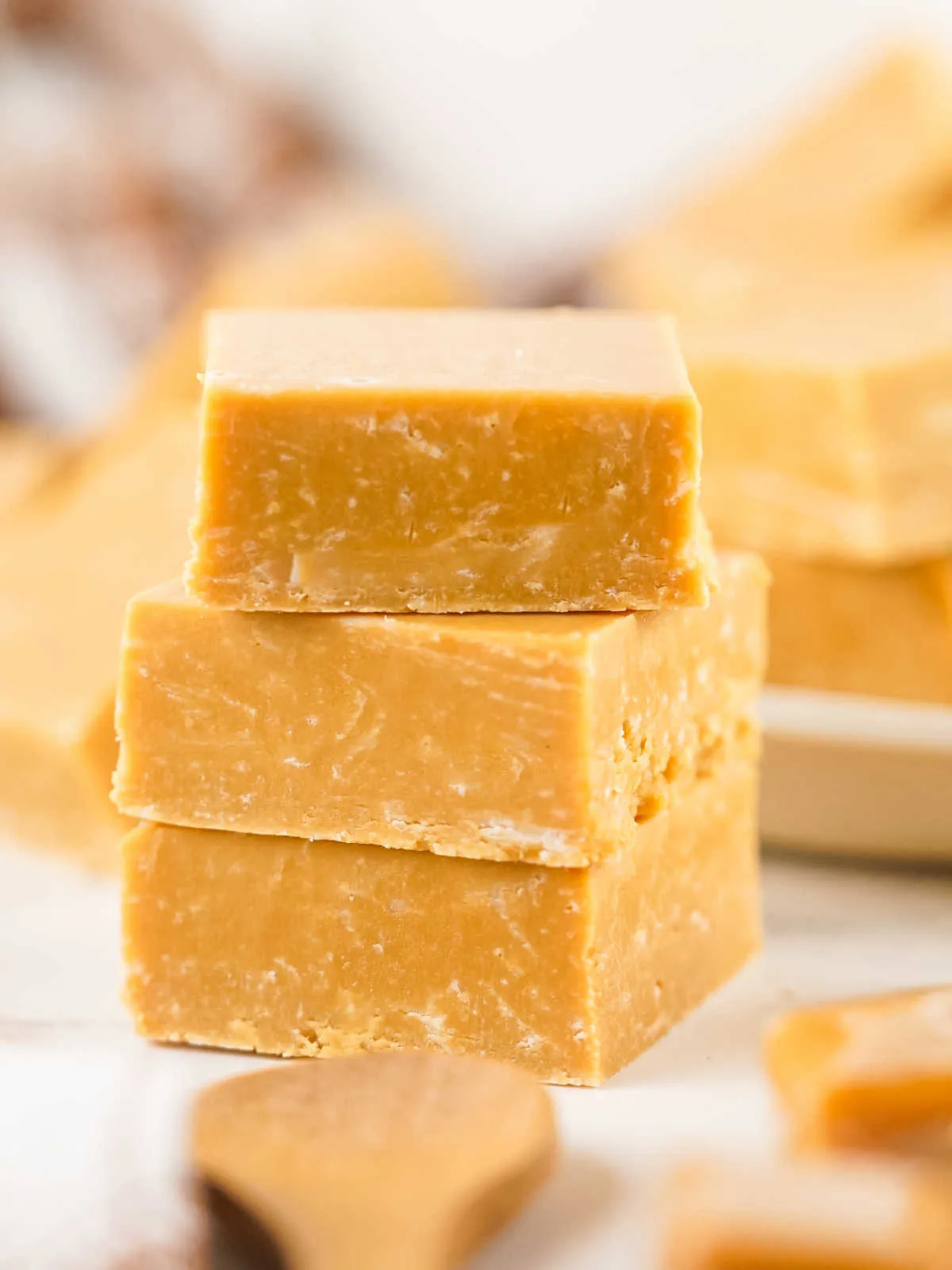2 Ingredient Caramel Fudge - Cooking With Carlee