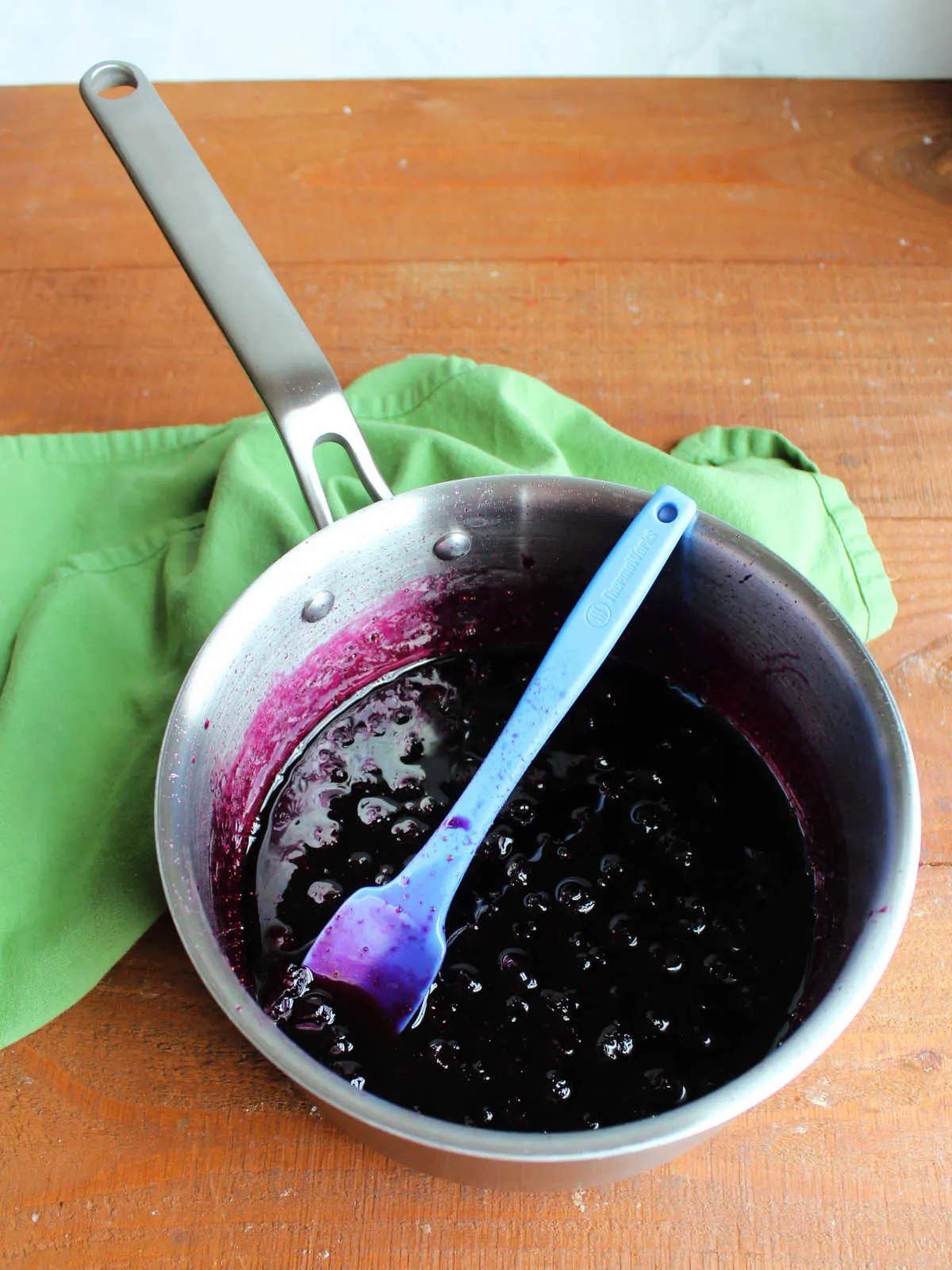Easy Blueberry Sauce - Cooking With Carlee