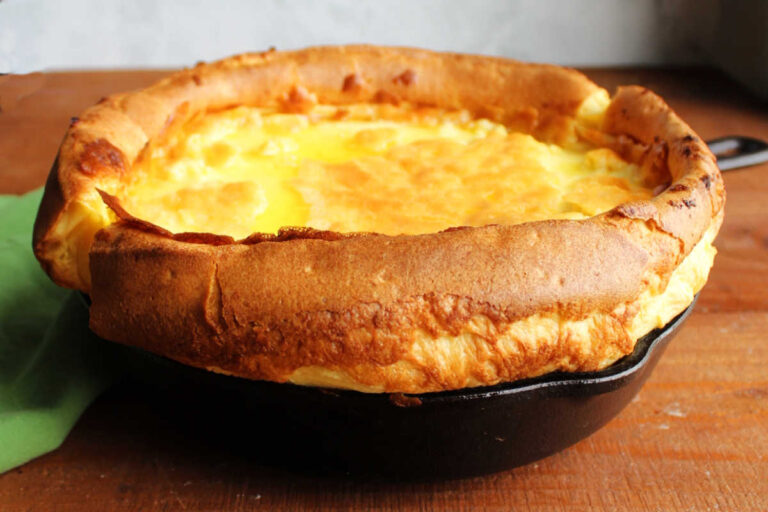 MiMi's Custard Dutch Baby - Cooking With Carlee