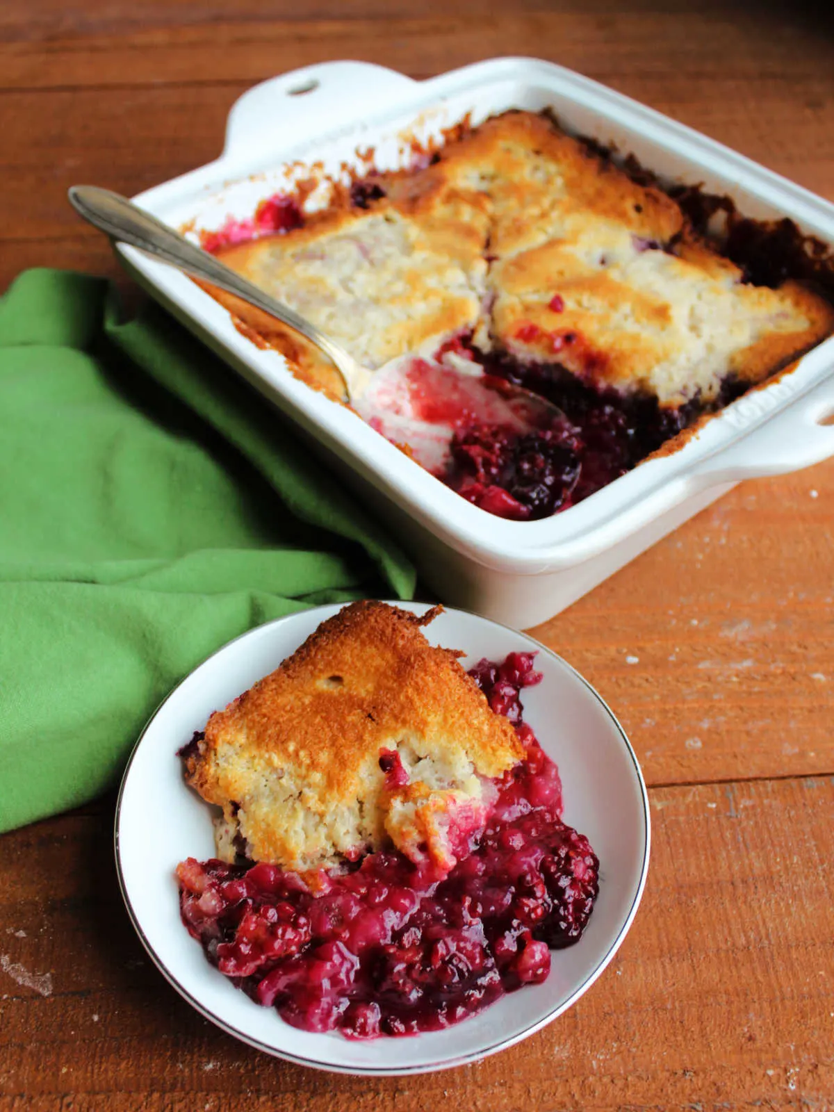 Old Fashioned Blackberry Cobbler - Cooking With Carlee