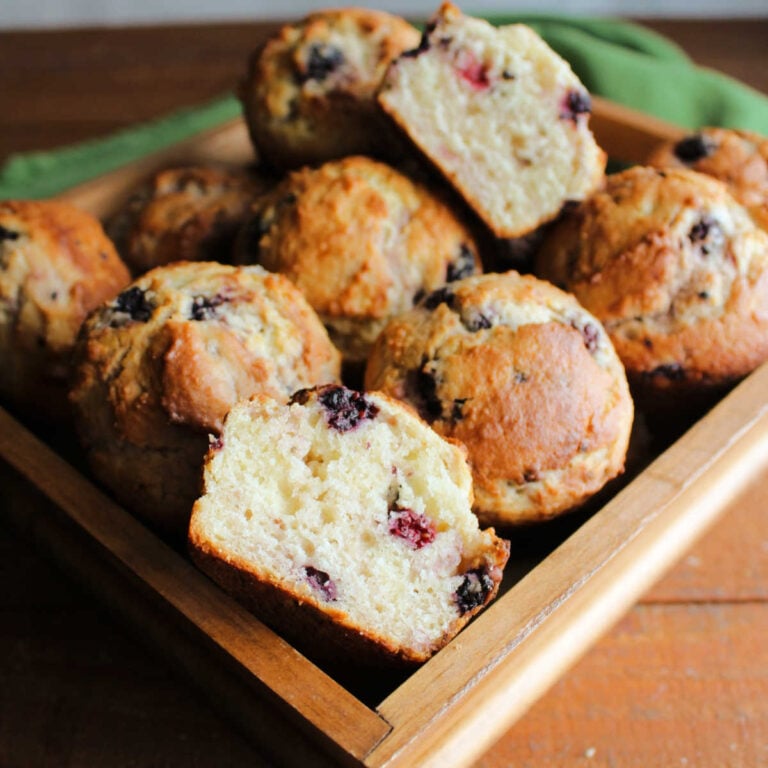 Mulberry Muffins - Cooking With Carlee