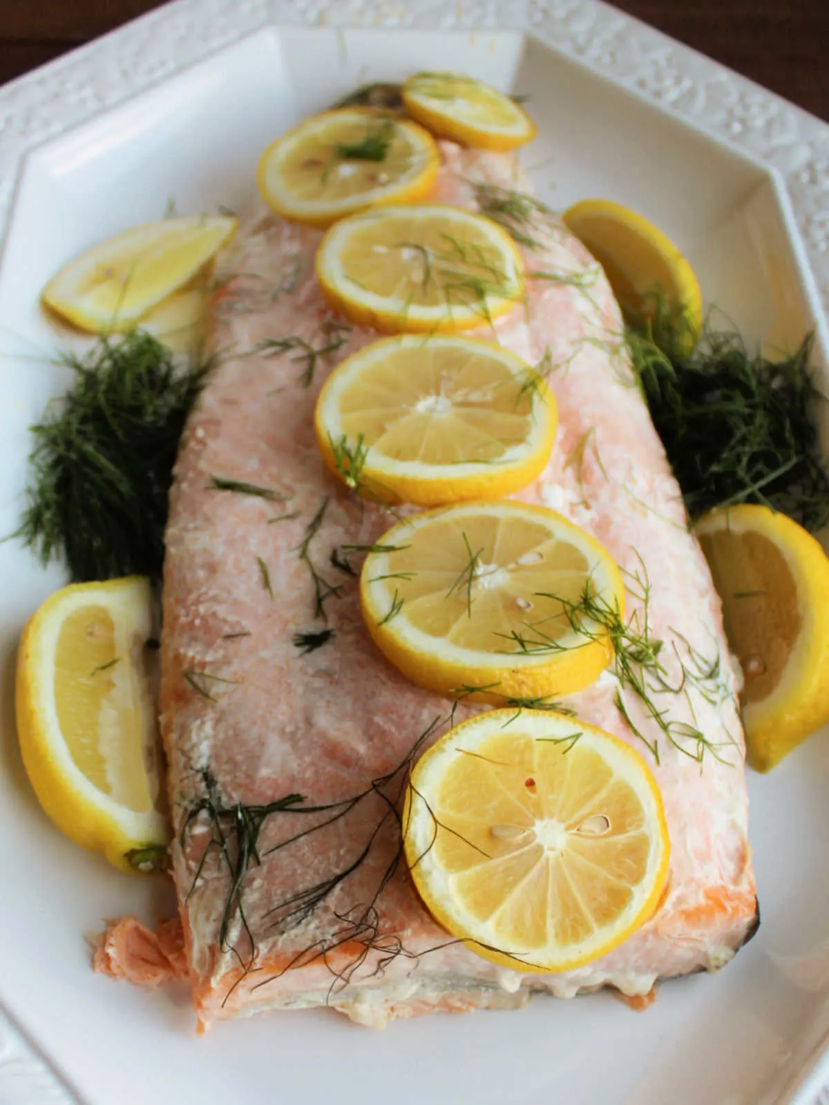 Baked Salmon with Lemon and Dill - Cooking With Carlee