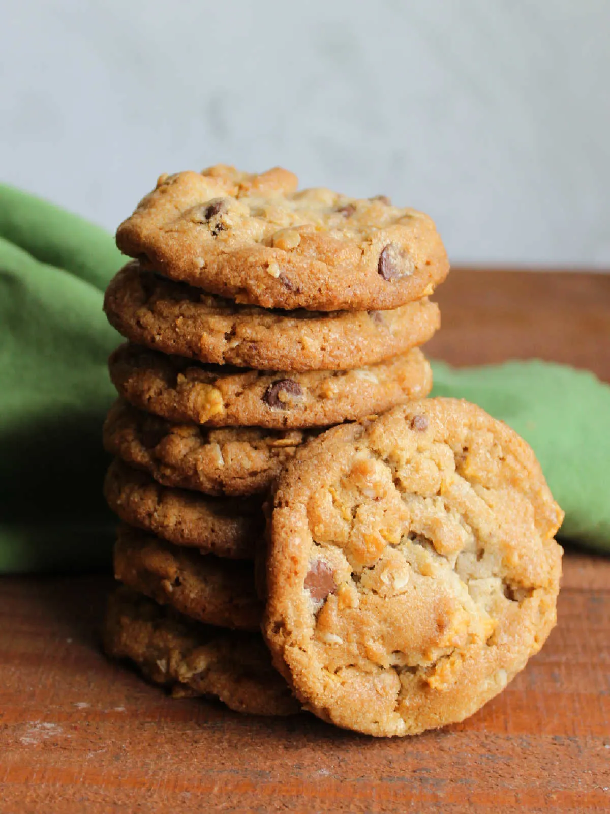 Chocolate Chip Cornflake Cookies - Cooking With Carlee
