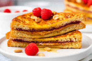 Peanut Butter and Jelly French Toast - Cooking With Carlee