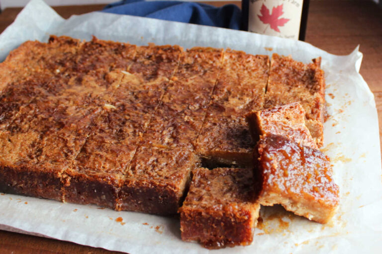 Gooey Maple Syrup Bars - Cooking With Carlee