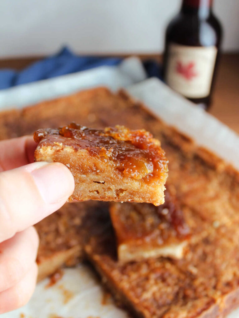 Gooey Maple Syrup Bars - Cooking With Carlee