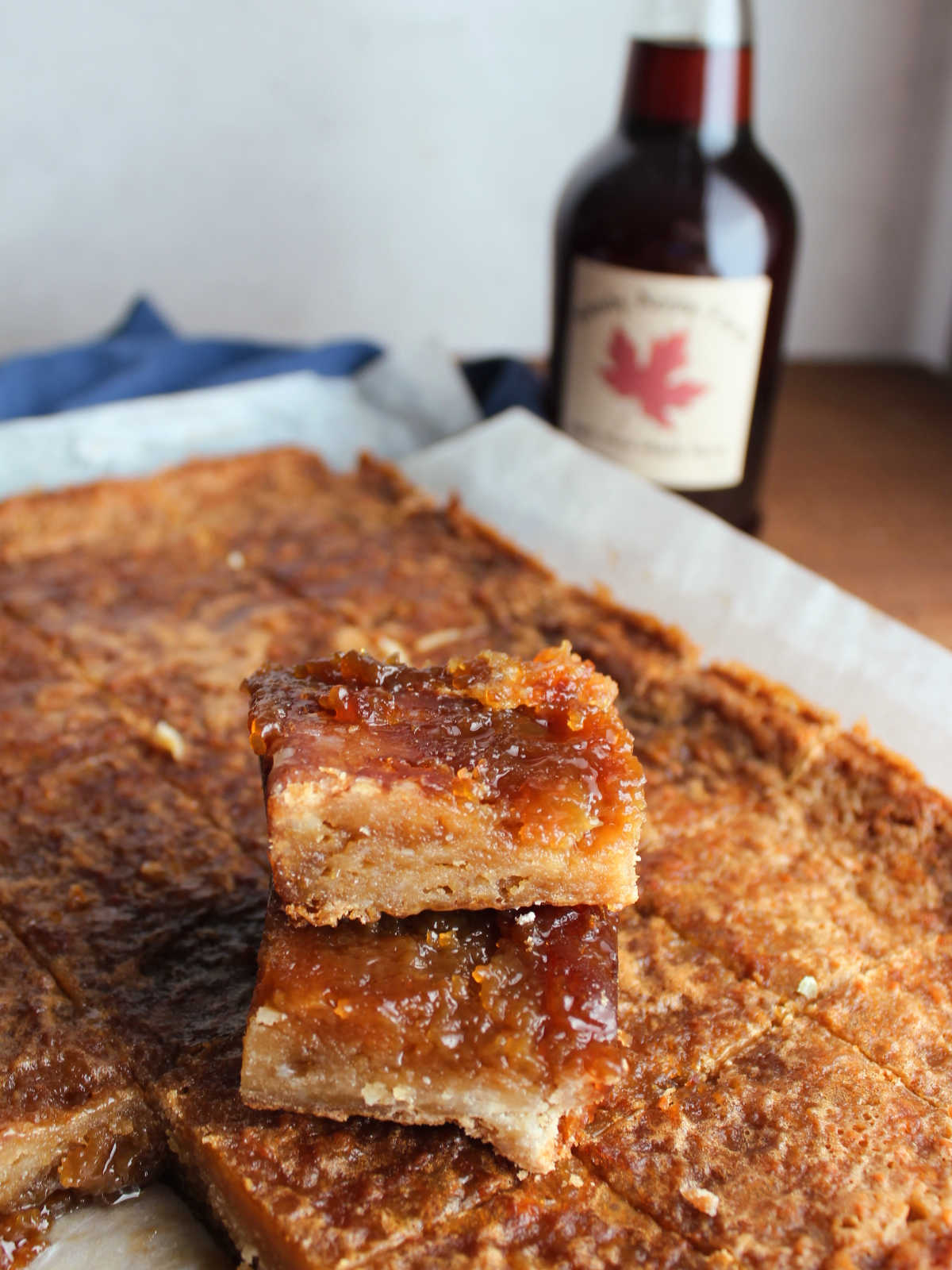 Gooey Maple Syrup Bars - Cooking With Carlee