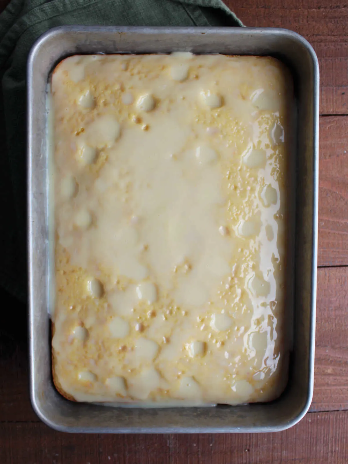 Ambrosia Poke Cake - Cooking With Carlee