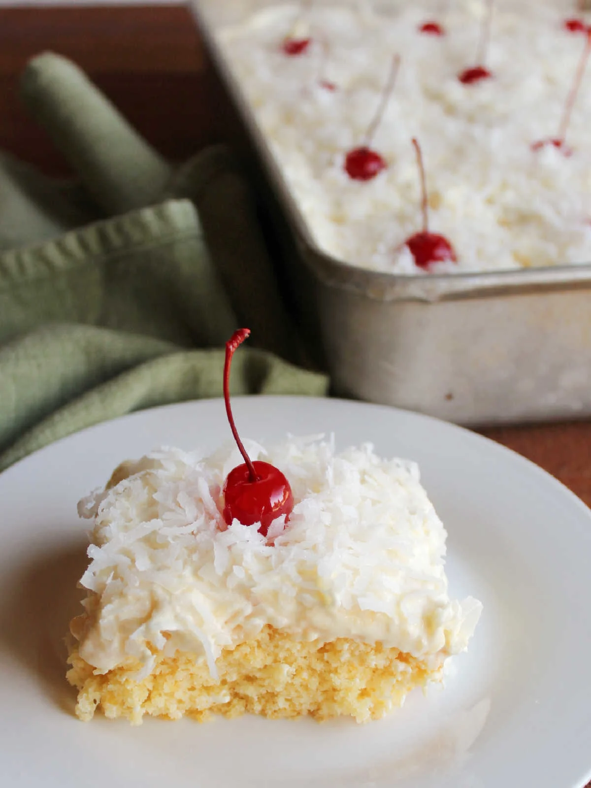 Ambrosia Poke Cake - Cooking With Carlee