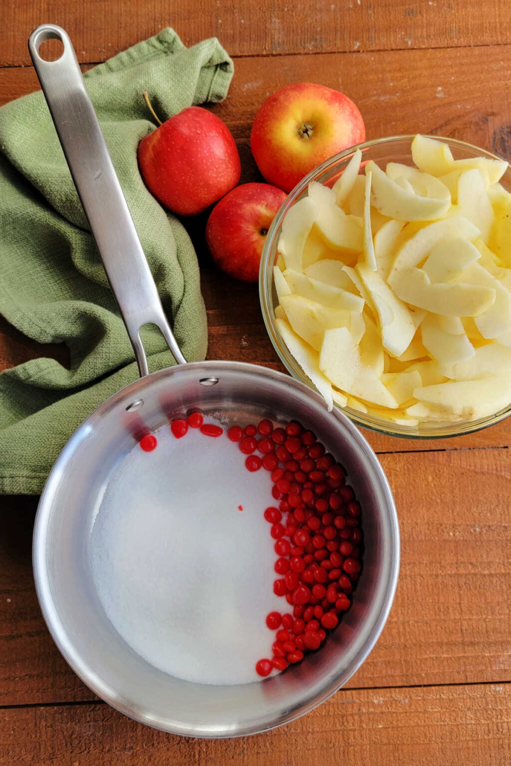 Red Hot Candy Apple Pie - Cooking With Carlee