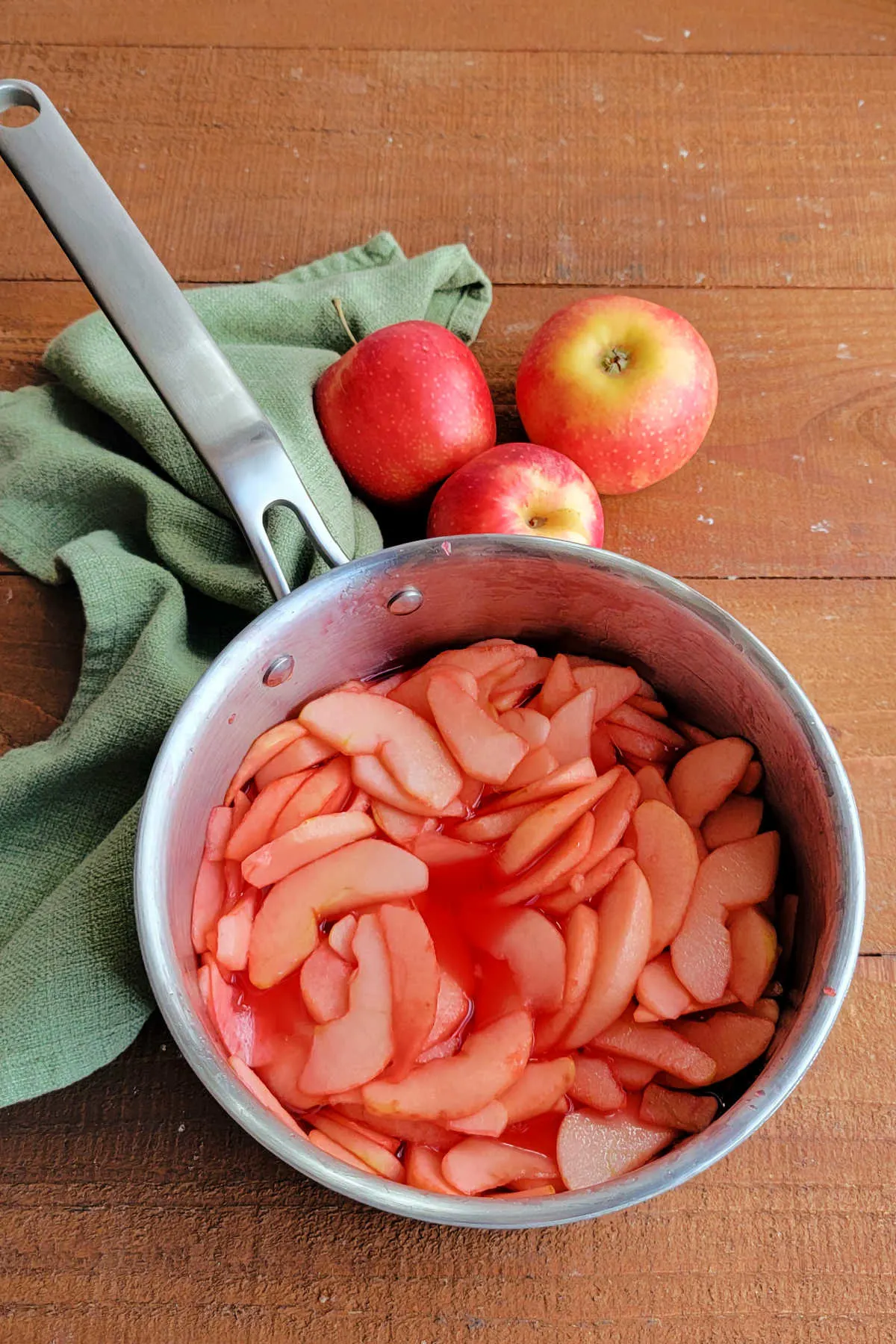 Red Hot Candy Apple Pie - Cooking With Carlee