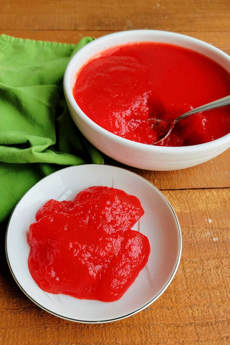 Red Hot Applesauce Jello - Cooking With Carlee