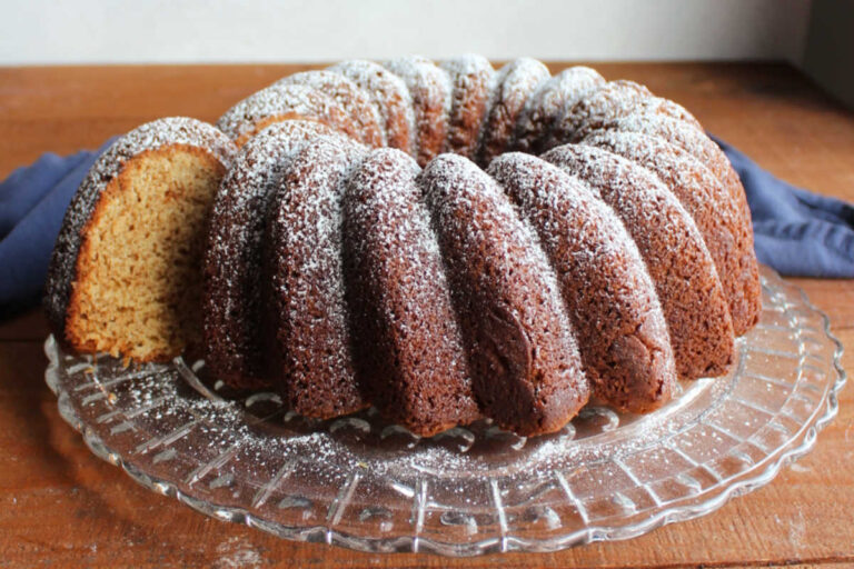Brown Sugar Pound Cake - Cooking With Carlee
