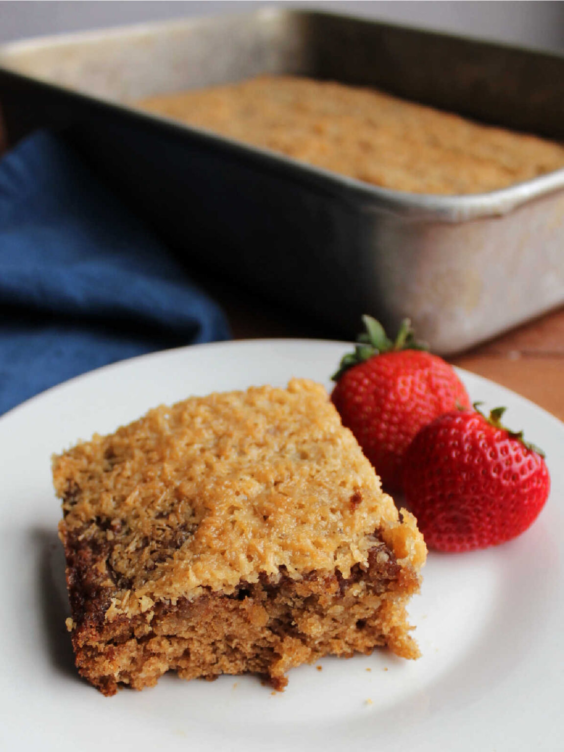 Grandma's Oatmeal Cake - Cooking With Carlee