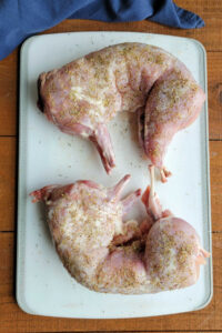 Smoked Rabbit on the Pellet Grill - Cooking With Carlee