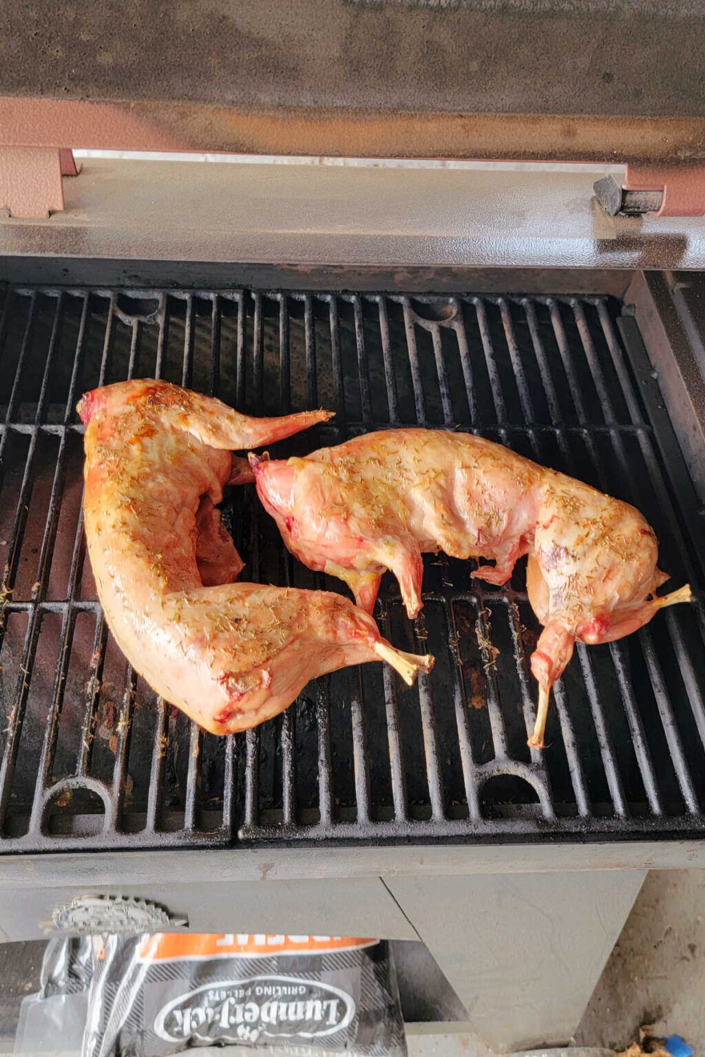 Smoked Rabbit on the Pellet Grill - Cooking With Carlee